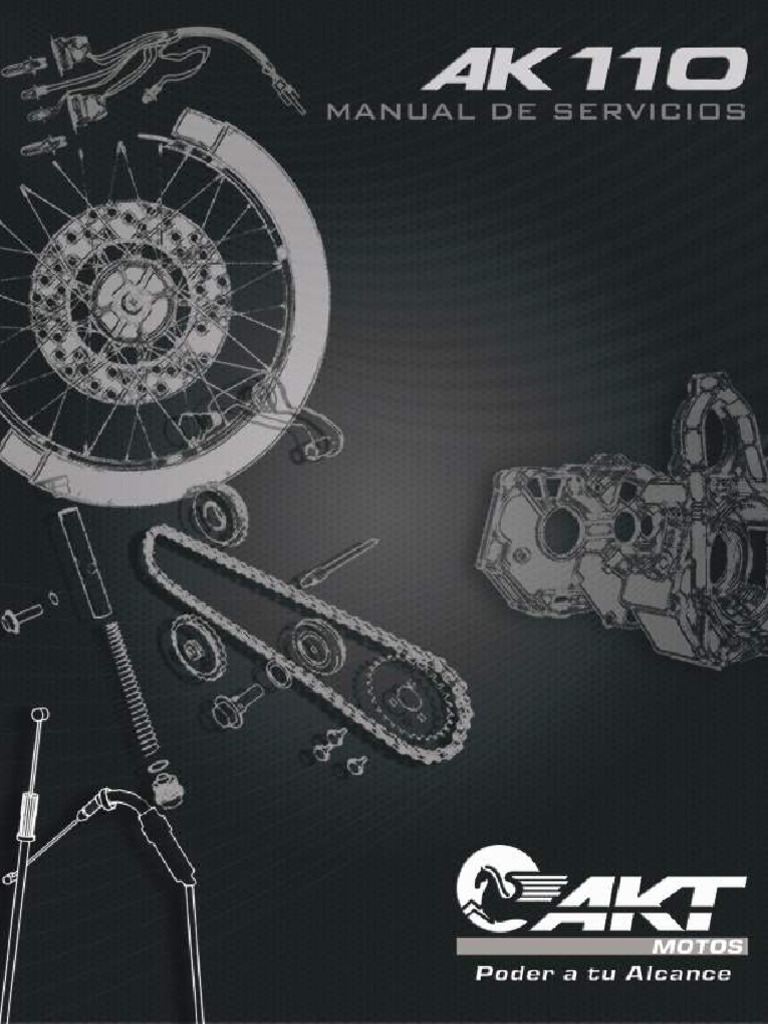 Akt Ak110 Special S Manual Taller | PDF | Embrague | Rodamiento (Mecánico)