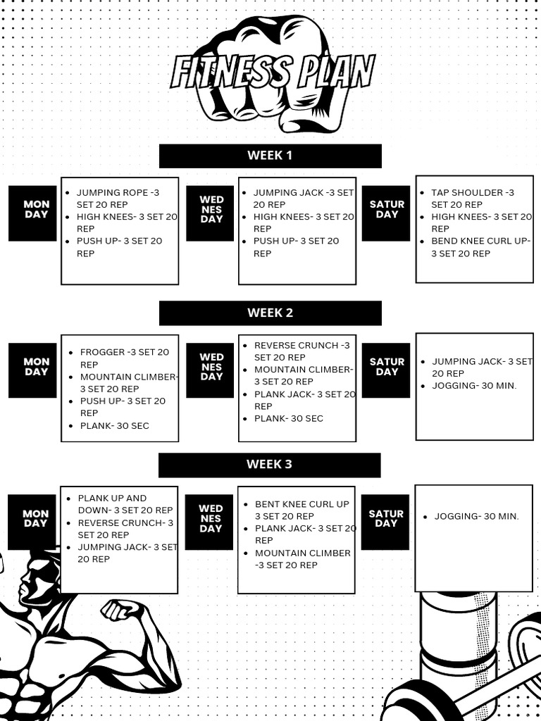 Fitness Plan | PDF
