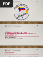 Código de Conducta para Funcionarios | PDF | Policía | Relaciones internacionales