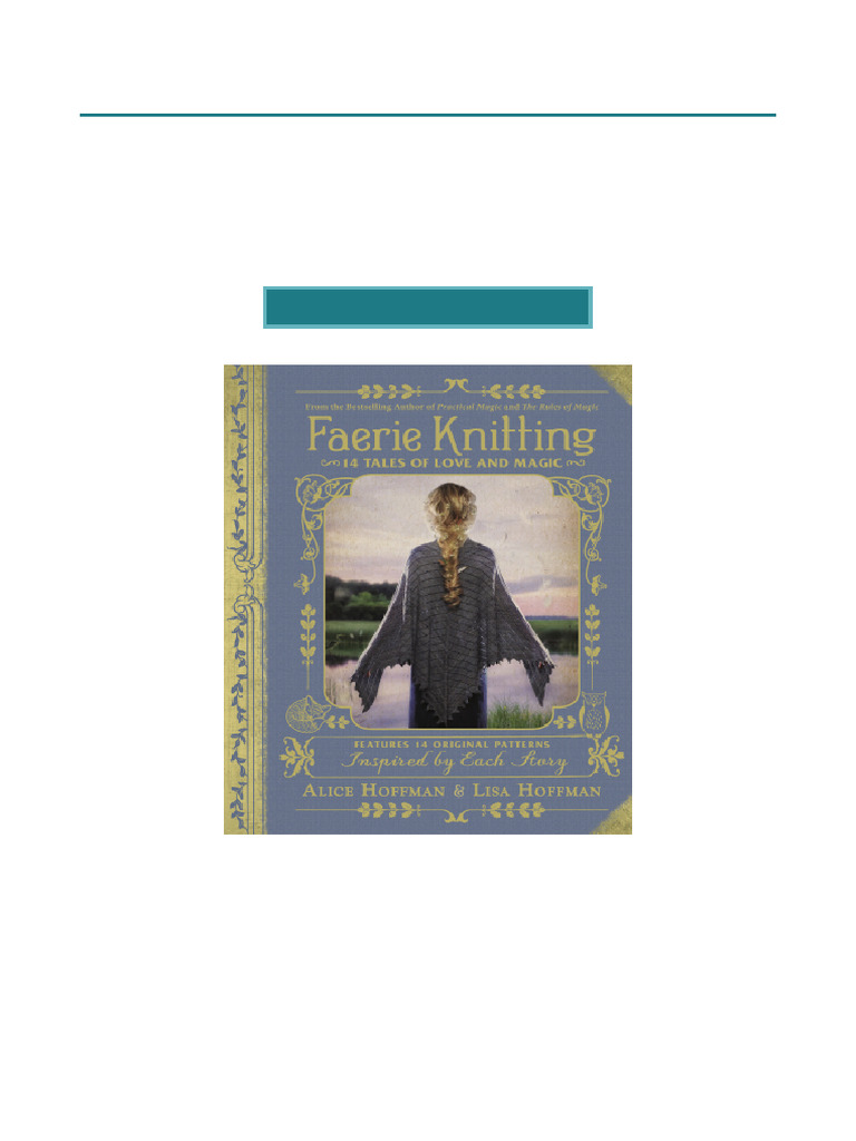 Find Faerie Knitting 14 Tales of Love and Magic scribd download | PDF
