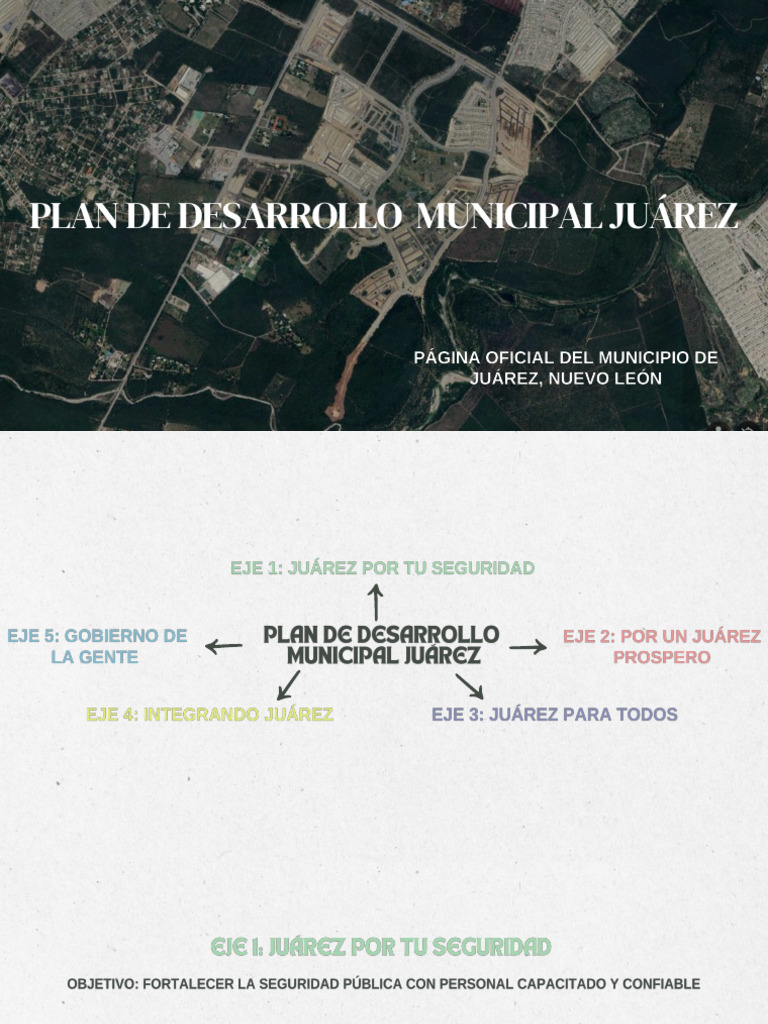 Plan de Desarrollo Juarez | PDF