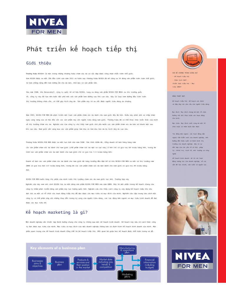 Nivea Marketing plan (1) | PDF