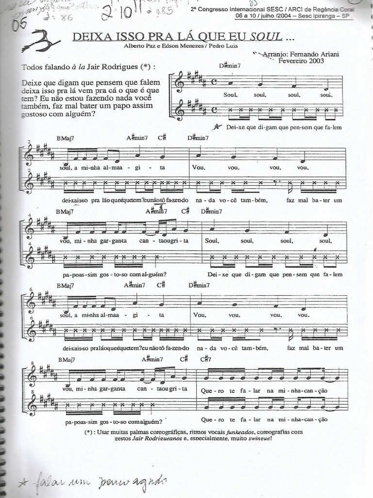 Deixa Pra La Que Soul | PDF