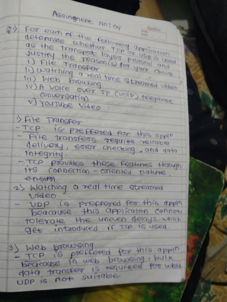 Assignment 5 Toc | PDF