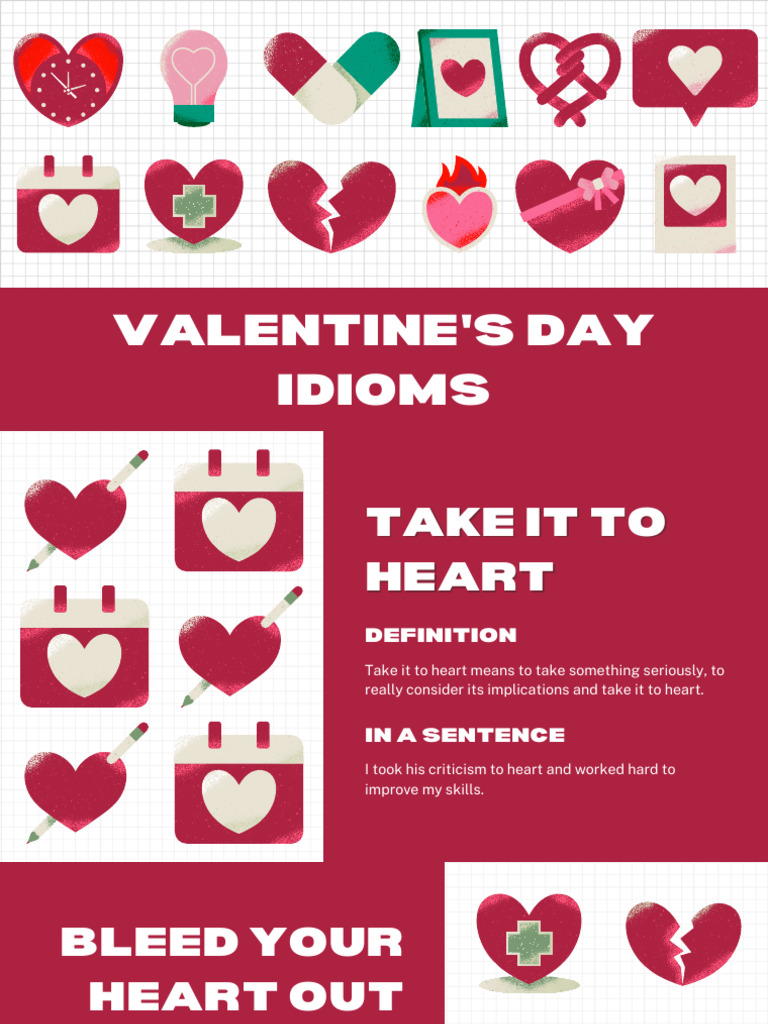 Valentine's Day Idioms Explained | PDF | Courage | Psychology