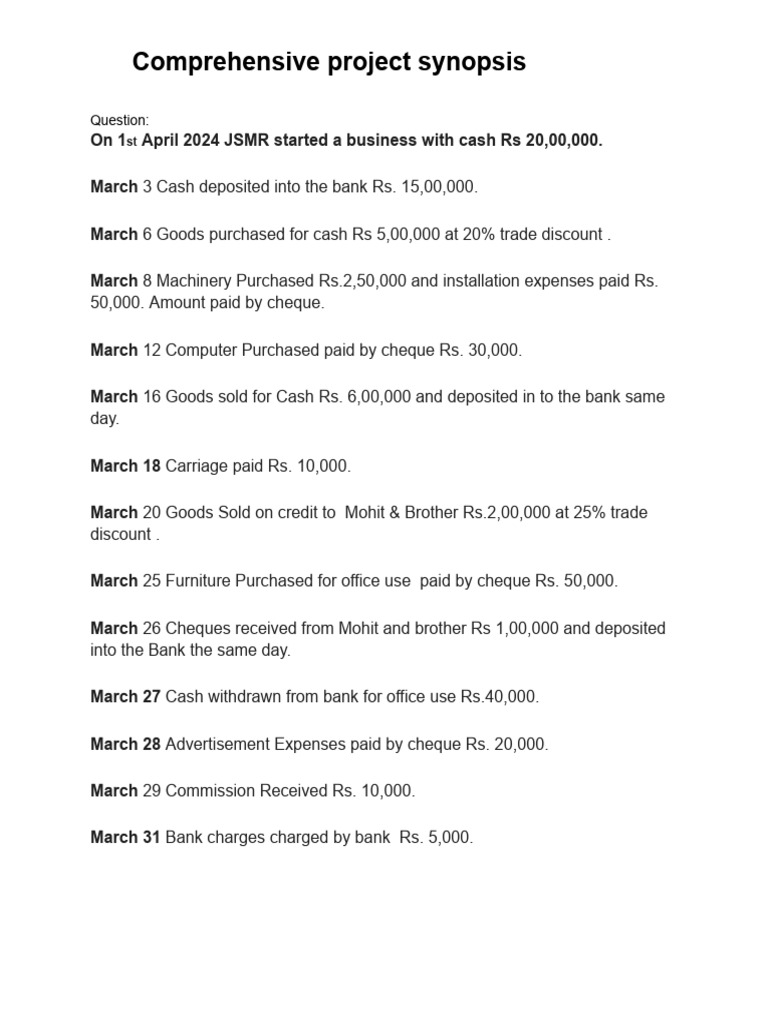 Acc Prject | PDF | Debits And Credits | Equity (Finance)