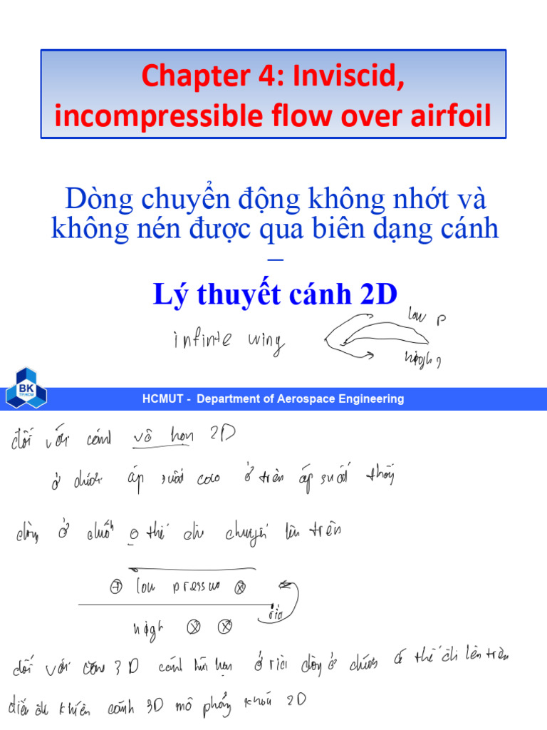 (HCMUT-Aerodynamics) Chapter 4 - Inviscid, Incompressible Flow Over Airfoil | PDF | Airfoil ...