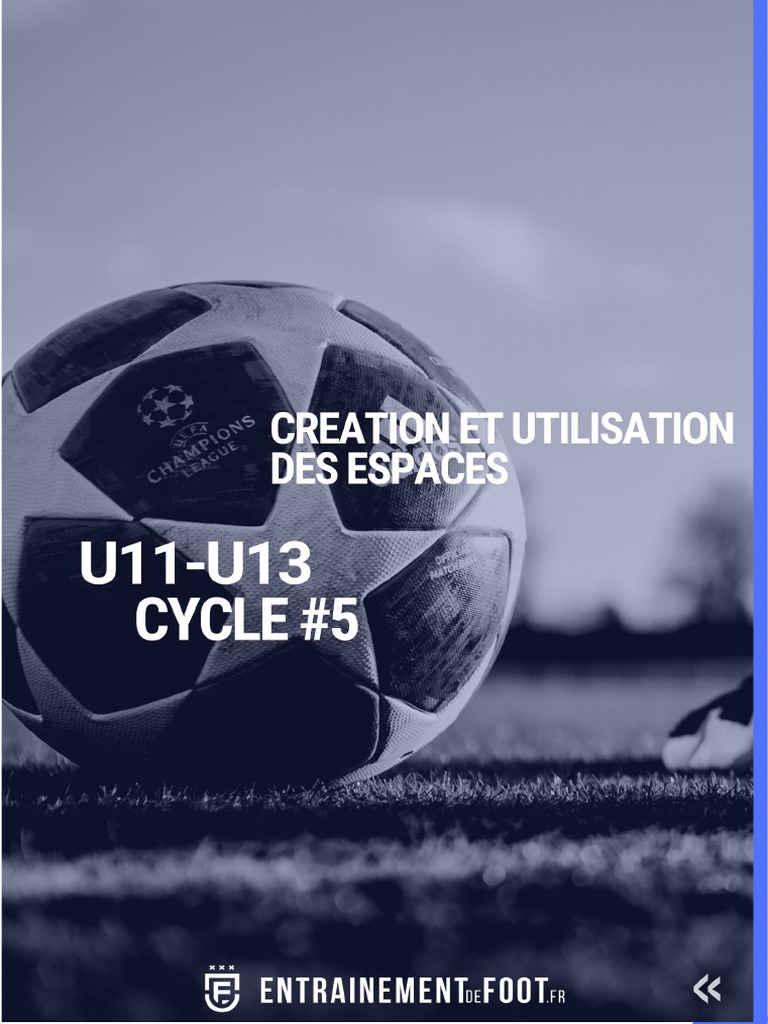 Cycle d'Entraînement Football 5 | PDF | Défenseur (football ...