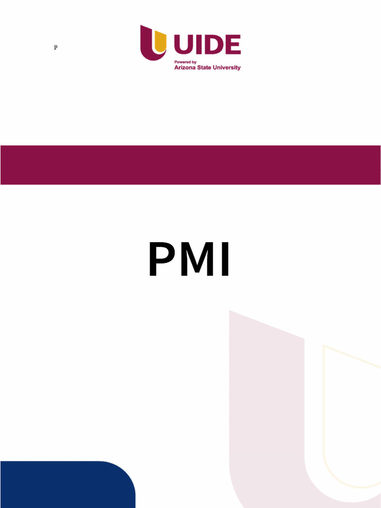 Introducción al PMI_completo | PDF | Profesional en el manejo de proyectos | Conocimiento ...