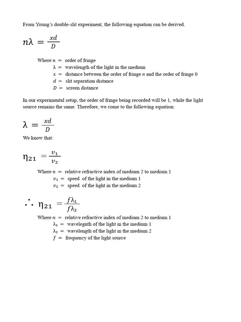 Physics Experiment (1) | PDF