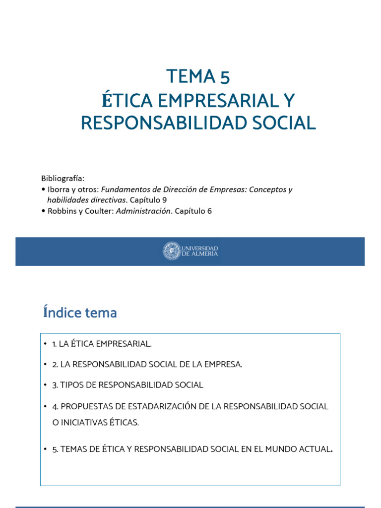 Ética y RSE en Empresas | PDF | Responsabilidad social corporativa ...