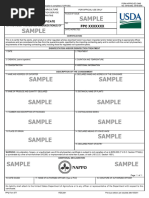 LACEY ACT Form 2022 | PDF | Percentage