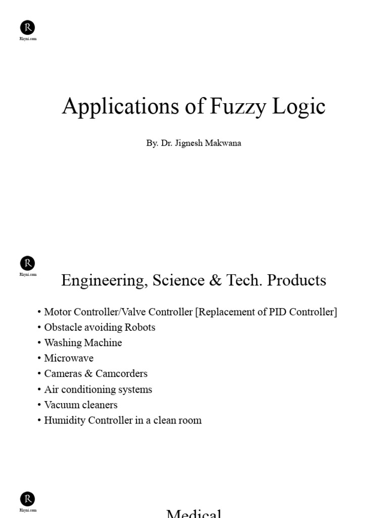 9 Applications | PDF | Fuzzy Logic | Medical Diagnosis