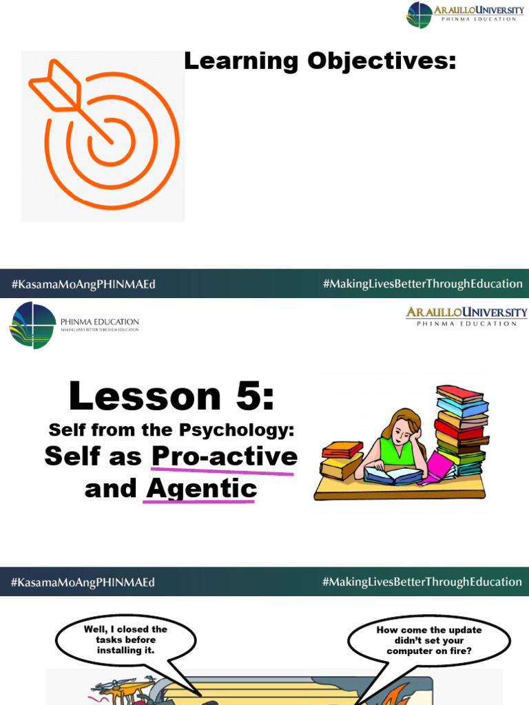 LS5 - Self As Pro Active and Agentic | PDF | Liberal Arts Education | Social Psychology