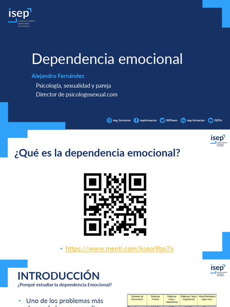 Dependencia Emocional - Final | PDF | Las emociones | Amor