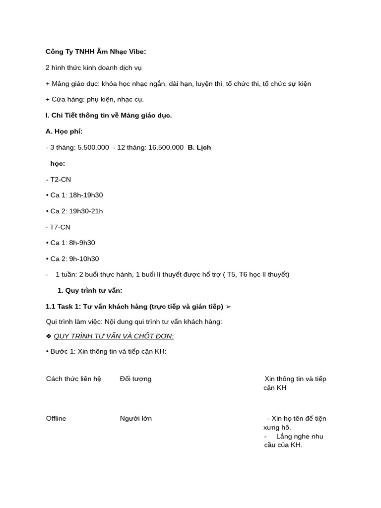 Task CSKH Khang. | PDF