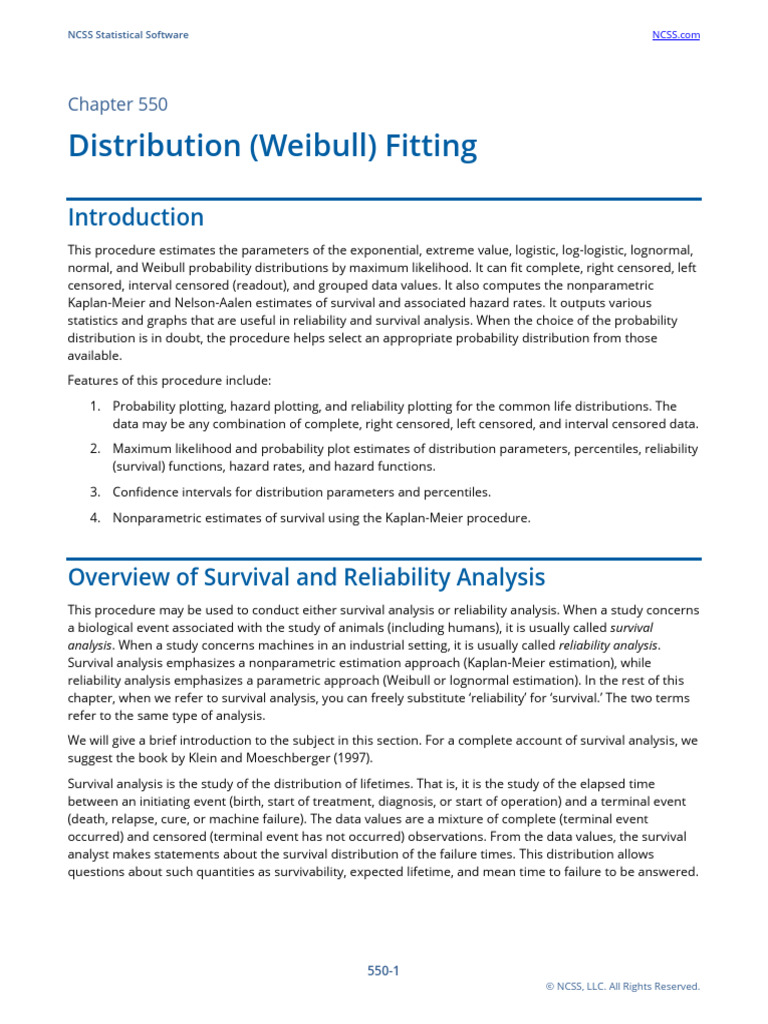 Distribution-Weibull-Fitting | PDF | Normal Distribution | Median