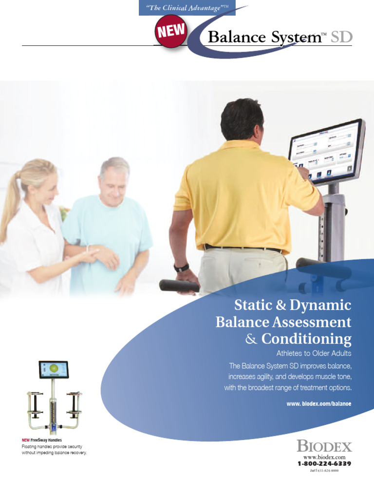 Biodex Balance System SD Overview | PDF | Balance (Ability)