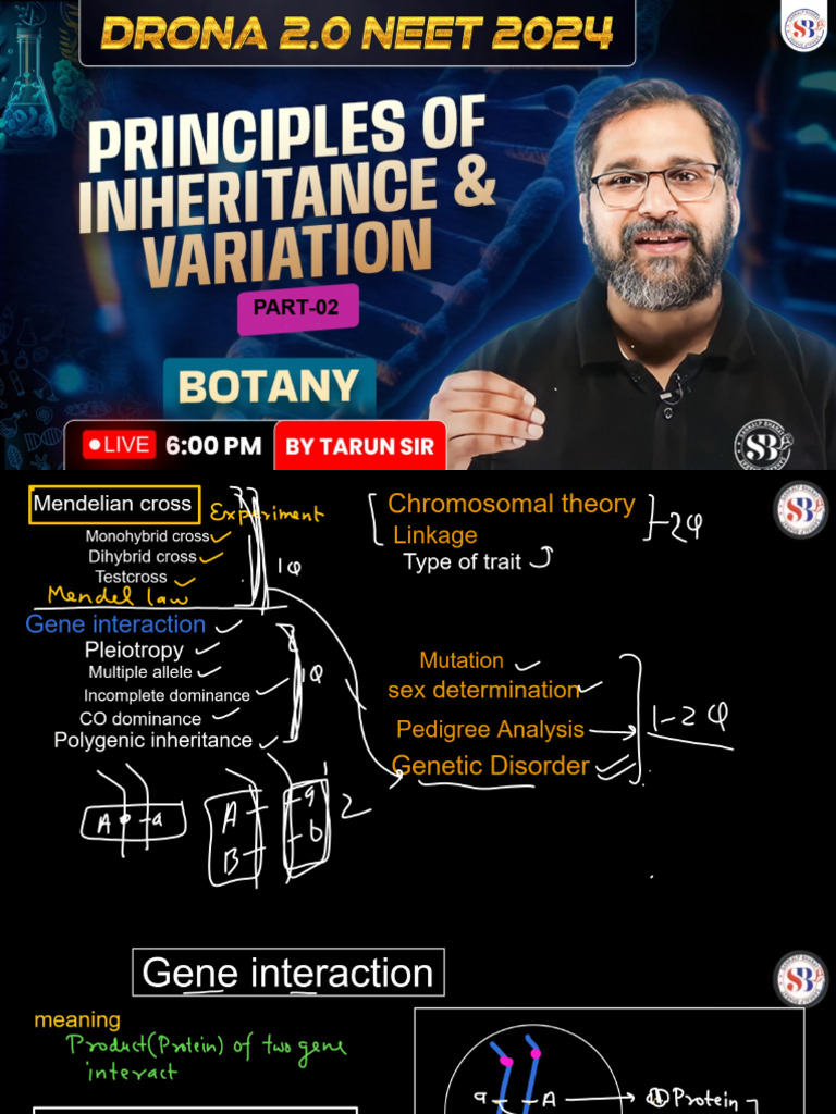 Principle of Inheritance - 2 | PDF