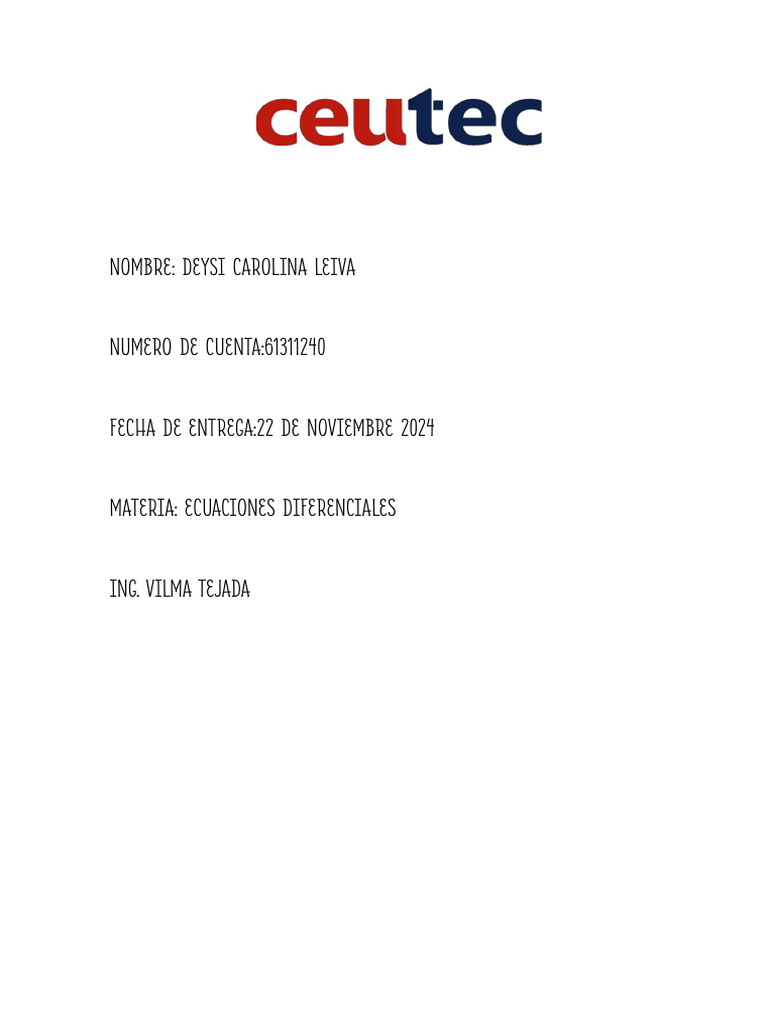 Tarea5 61311240 | PDF