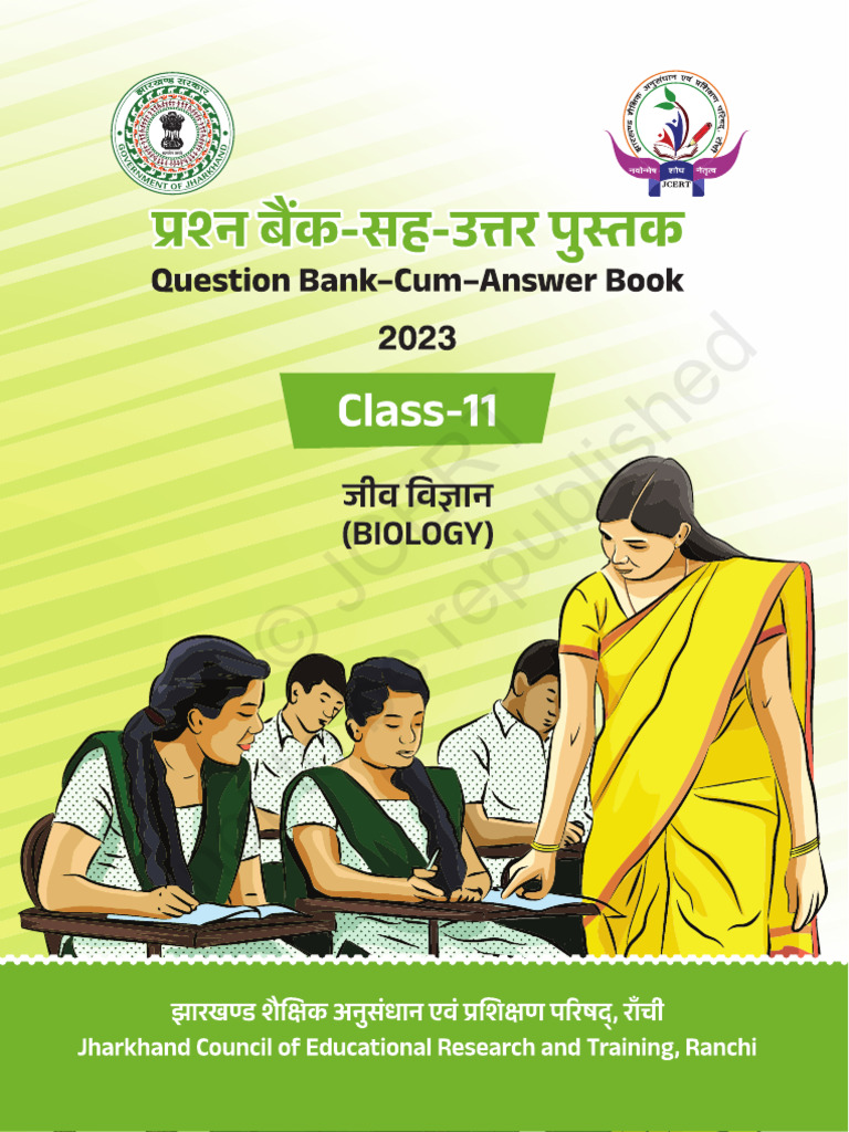 JAC 11th BIOLOGY Question Bank | PDF