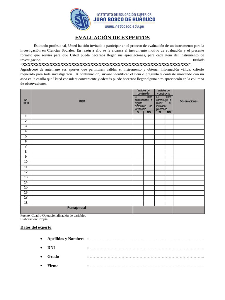 Validación de La Encuesta | PDF | Validez (Estadísticas) | Farmacia