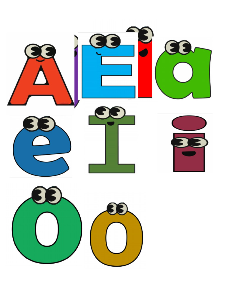 Vocales Minusculas y Mayusculas 18 | PDF