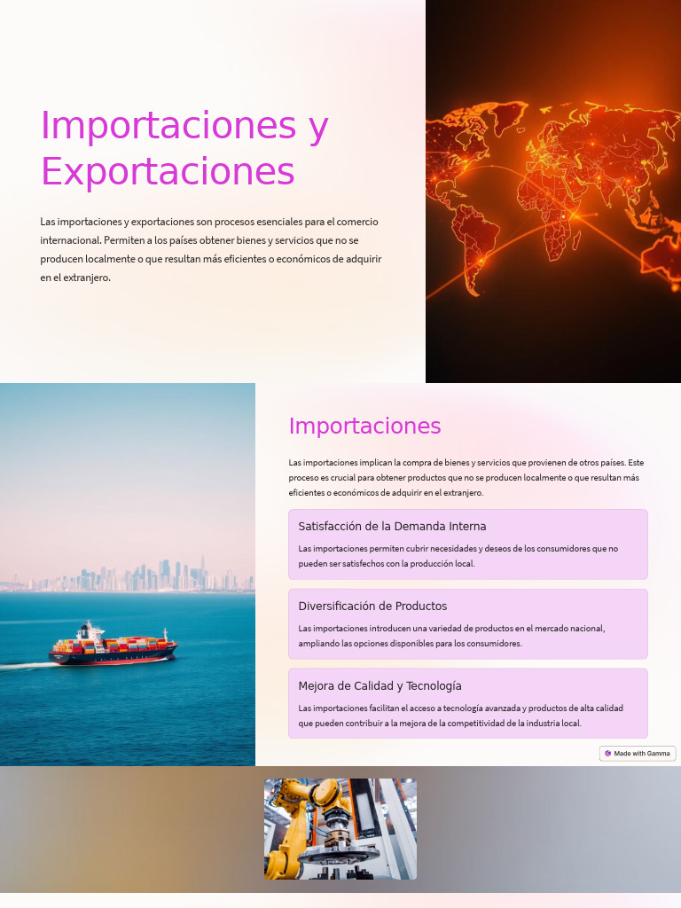 Importaciones y Exportaciones: Claves del Comercio | PDF ...