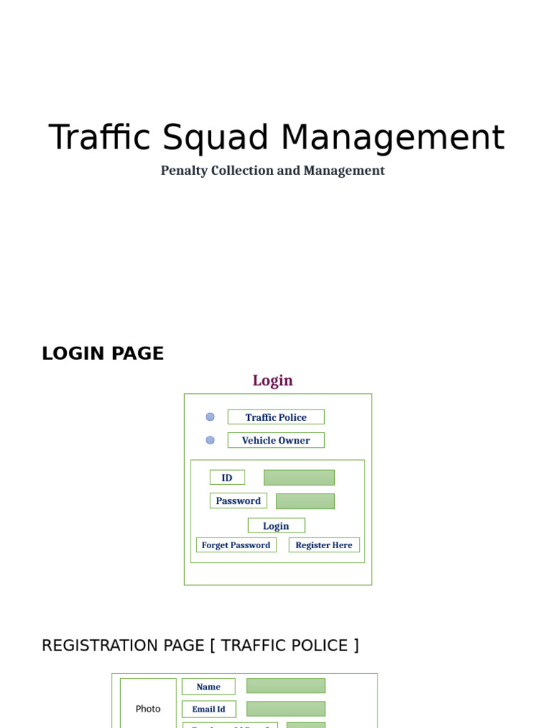 Traffic Squad | PDF