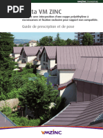 Guide Joint Debout Toiture VMZINC | PDF | Génie du bâtiment | Matériaux de construction