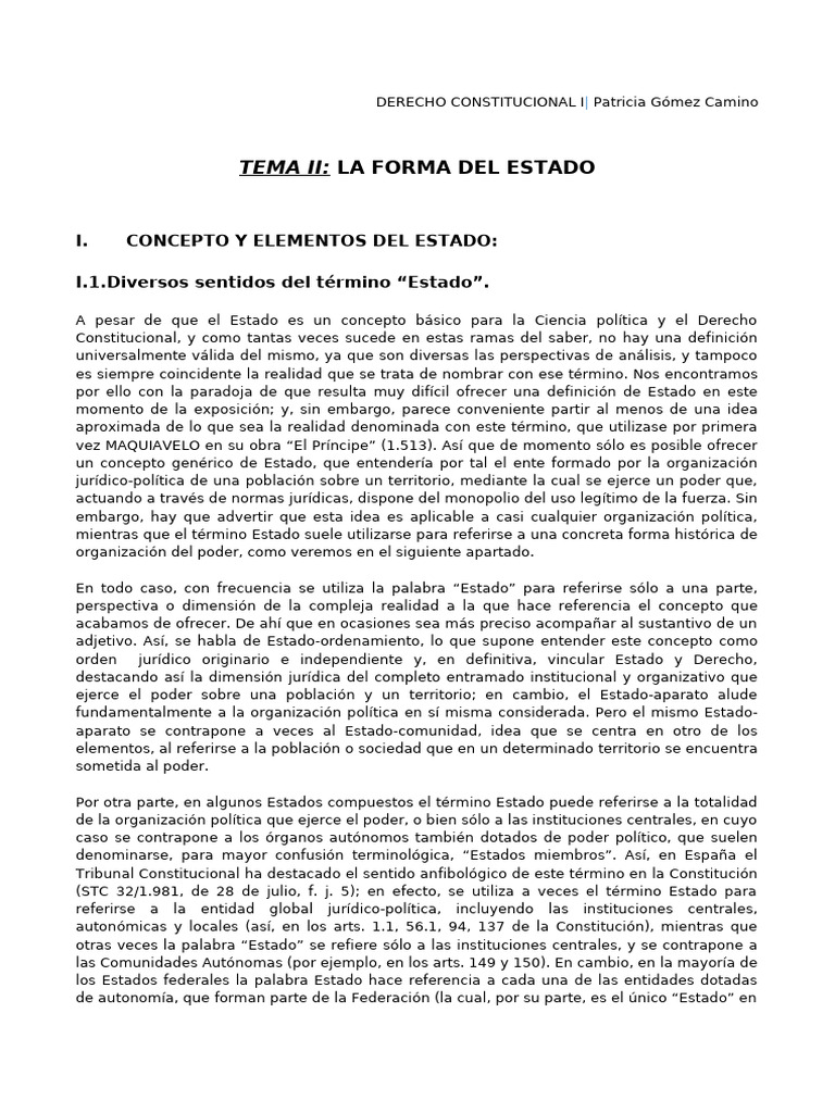 Concepto y Evolución del Estado | PDF | Nación | Estado (política)