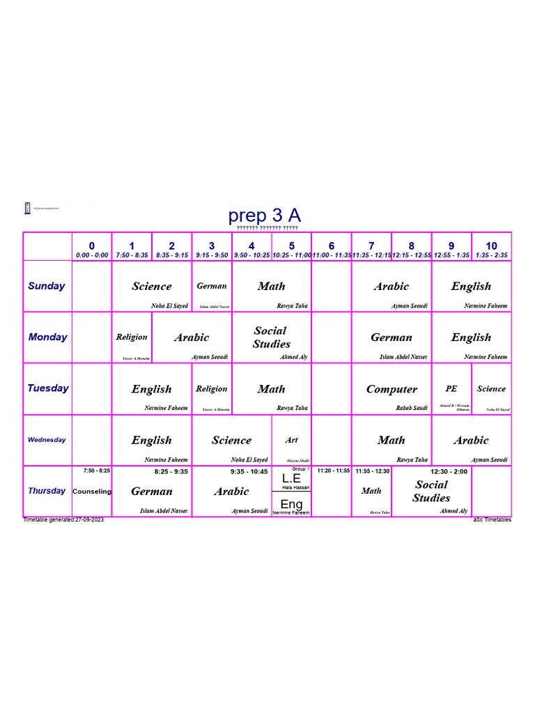 Open 3rd Prep Co | PDF | Egypt