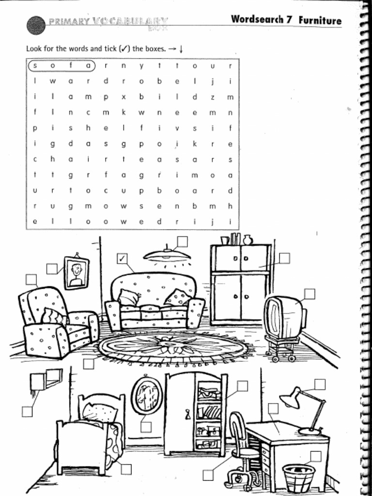 Wordsearch Furniture | PDF