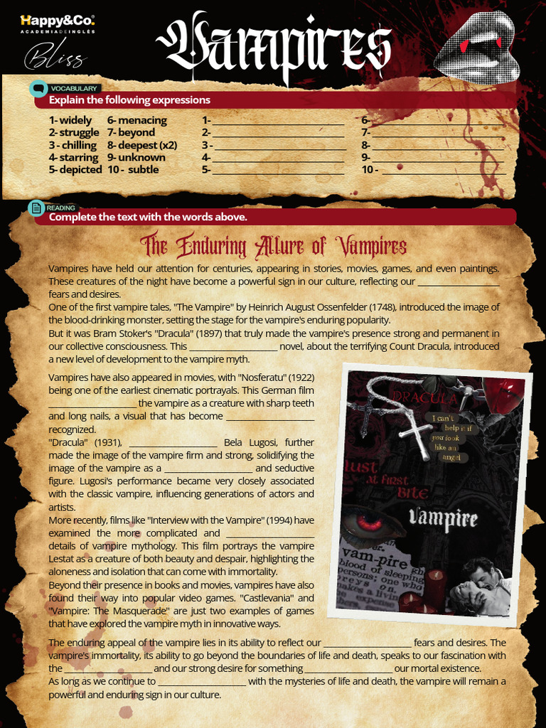 Bliss Maru Vampires | PDF | Vampires | Dracula