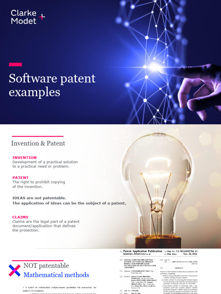 Software Patent Examples and Applications | PDF | Rendering (Computer ...