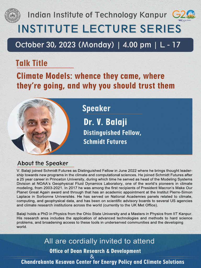 Dr. V. Balaji-Talk | PDF