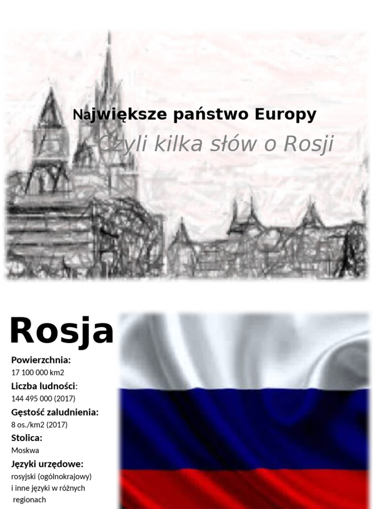 Rosja Prezentacja | PDF