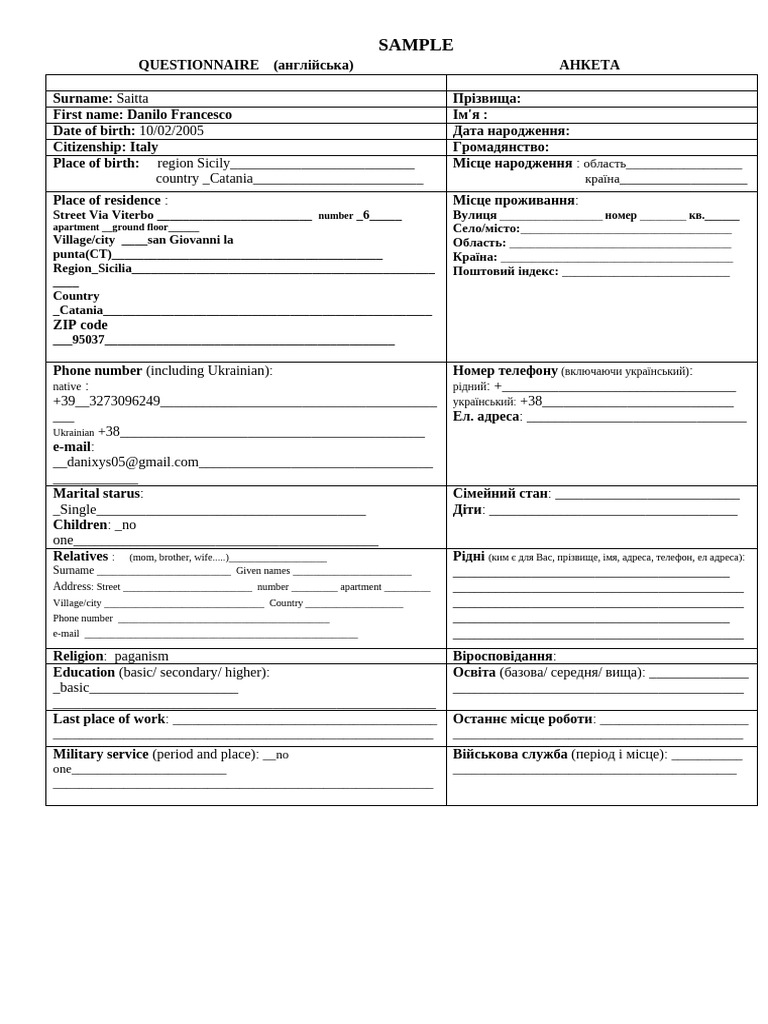 1.1. Form (ENG) | PDF