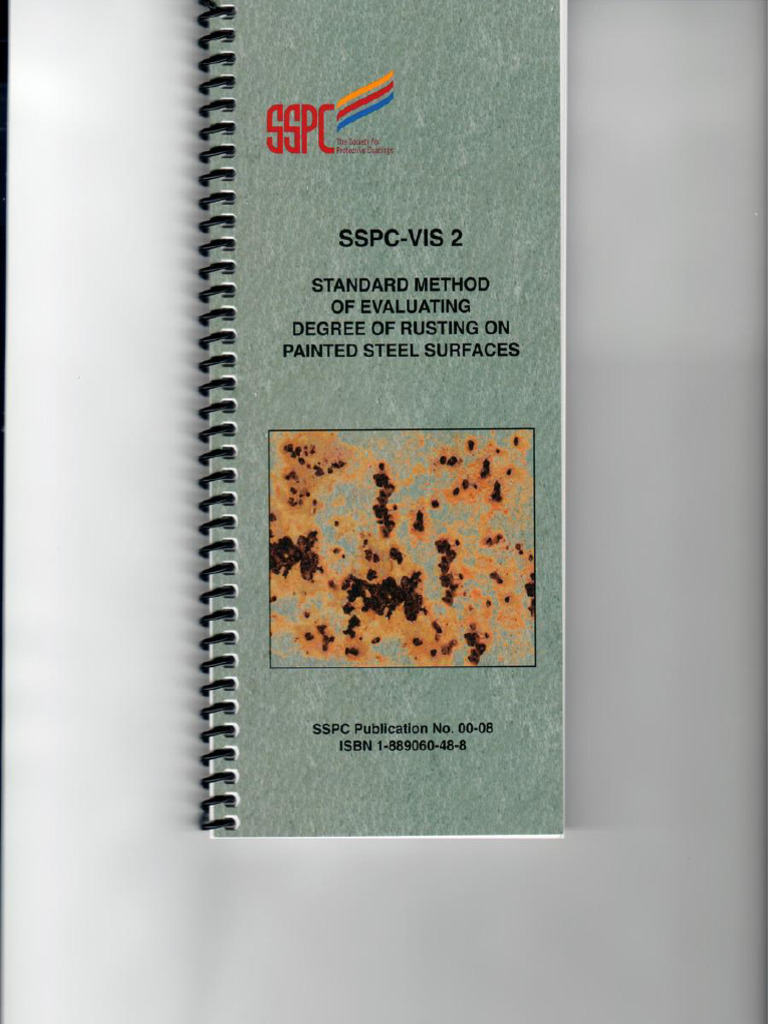 SSPC Vis 2 Standard Method of Evaluating Degree of Rusting On Painted ...