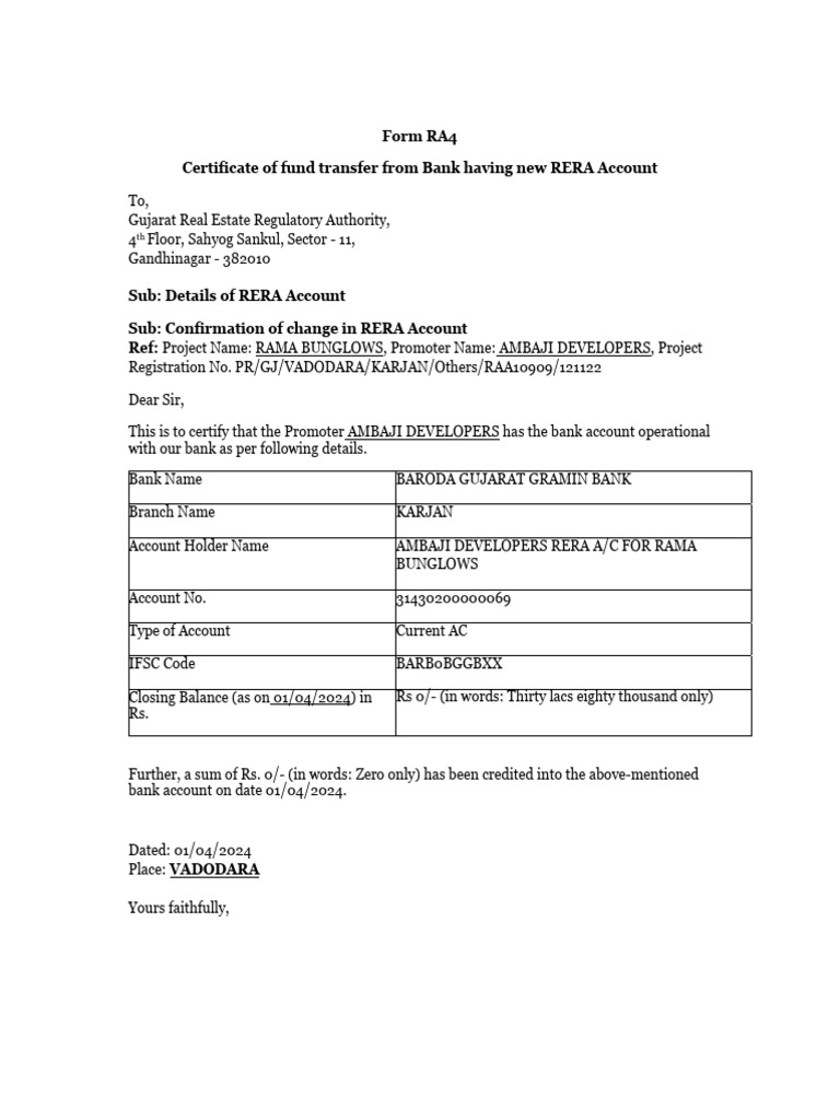 RA4 Rama Bunglows For Sign | PDF
