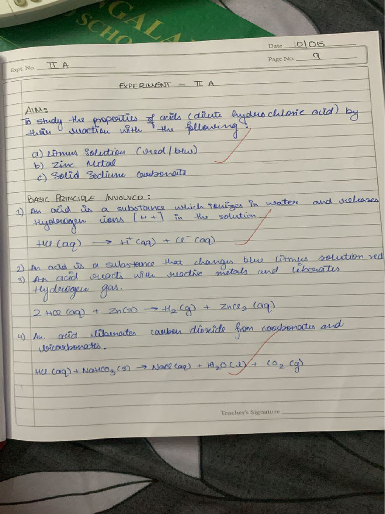 Chem Practical File 2 | PDF