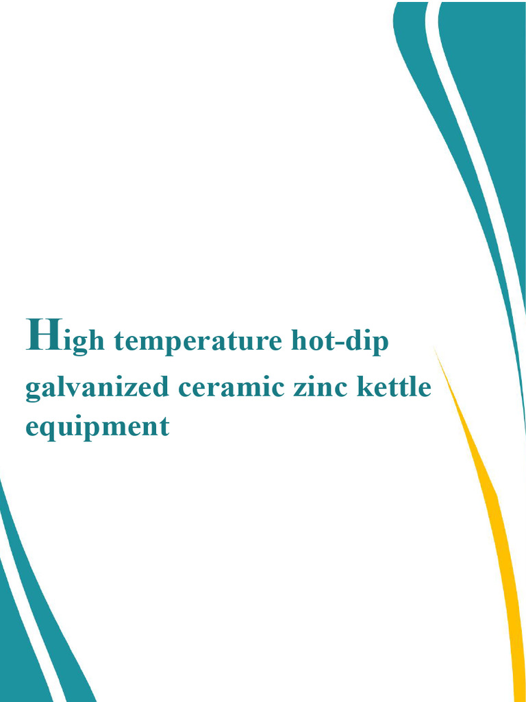 Ceramic Zinc Kettle Quotation and Solution - Hebei Ruisite 2024.12.19 | PDF | Refractory | Materials