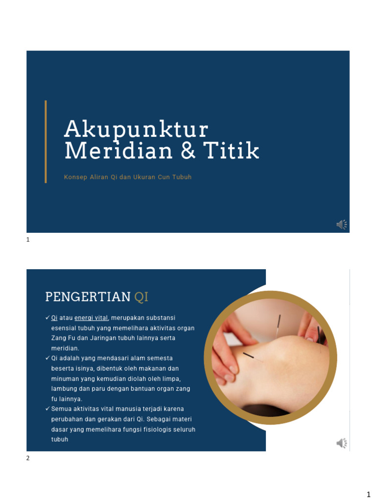 Konsep Aliran Qi Dan Ukuran Cun Tubuh | PDF