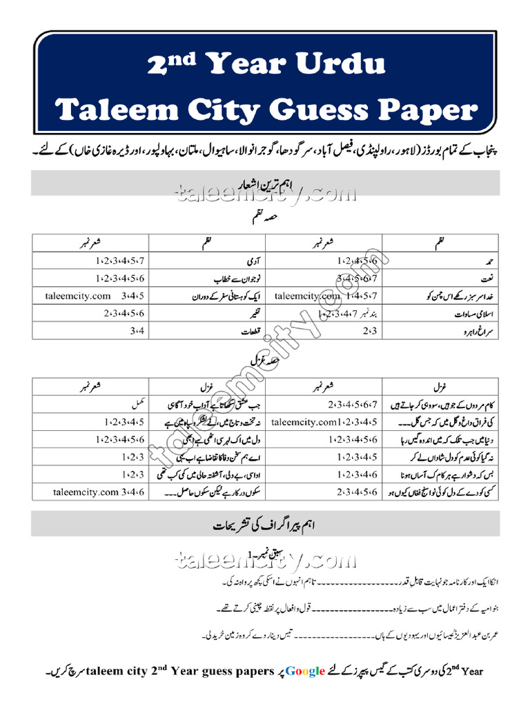 Urdu Print | PDF