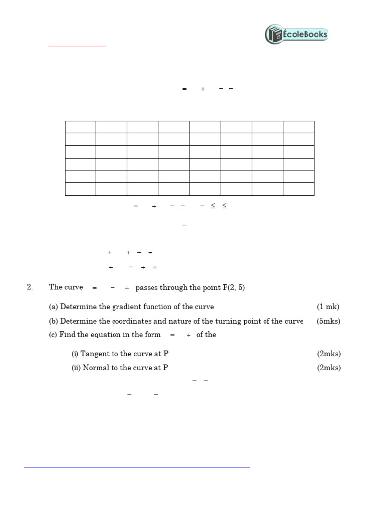 Quadratic Expressions and Equation 2 Questions | PDF | Quadratic ...
