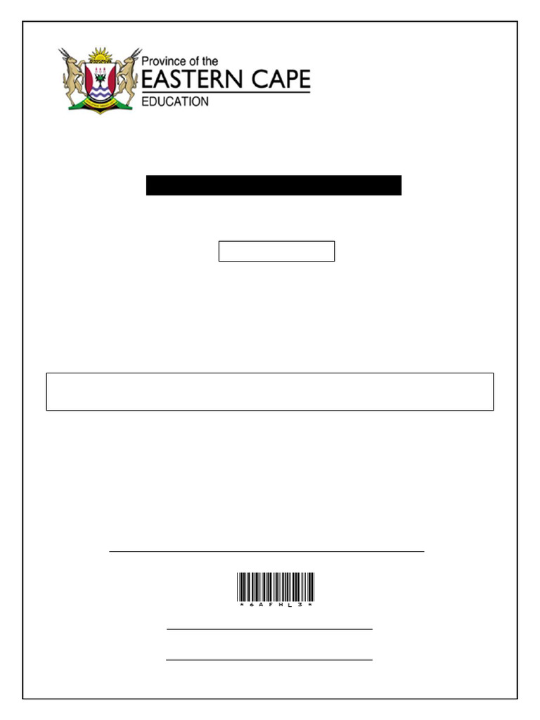 AFRIKAANS HL P3 QP | PDF