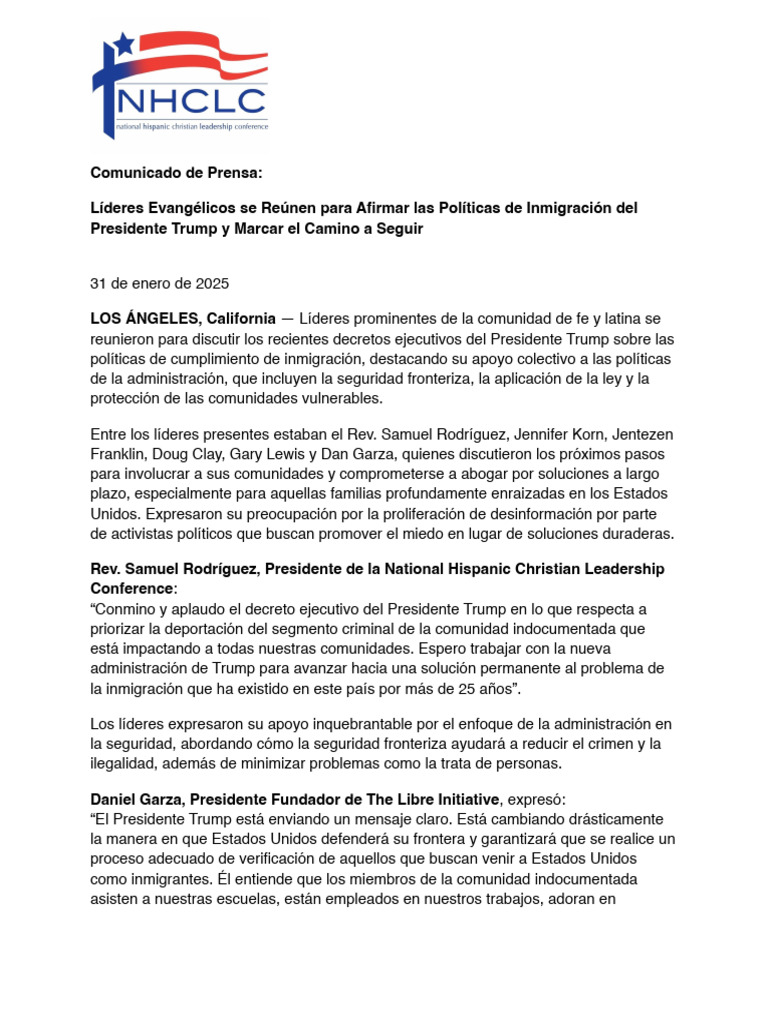 CLL | PDF | Donald Trump | Gobierno americano