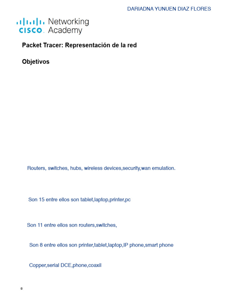 Representación de Redes en Packet Tracer | PDF | Red de área amplia ...