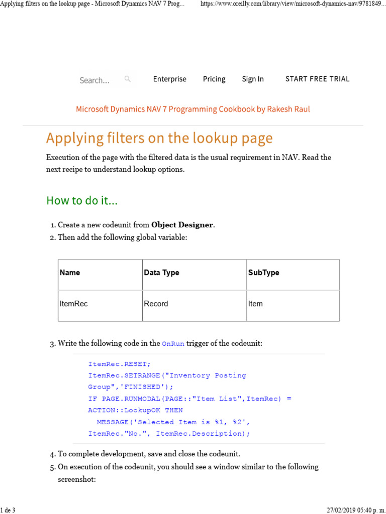 Lookup by Code | PDF