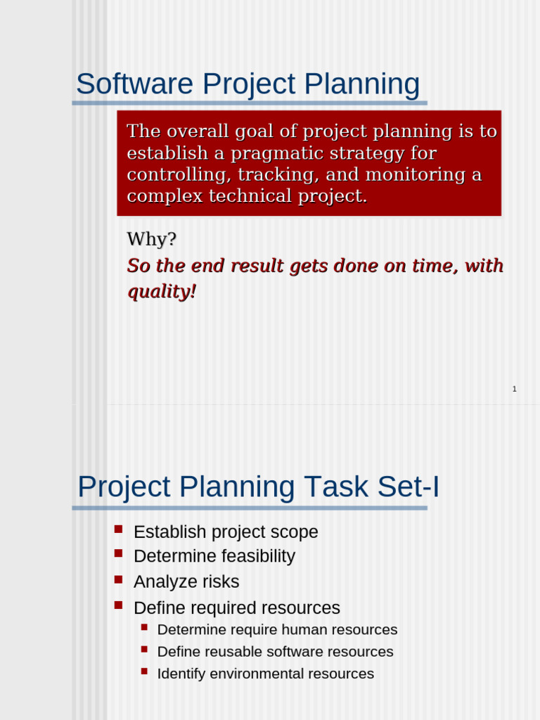 Software Project Planning | PDF | Software | Information